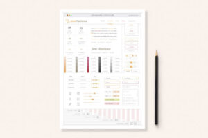 One Page UI Style Guide – Professional Template Kits, built for you