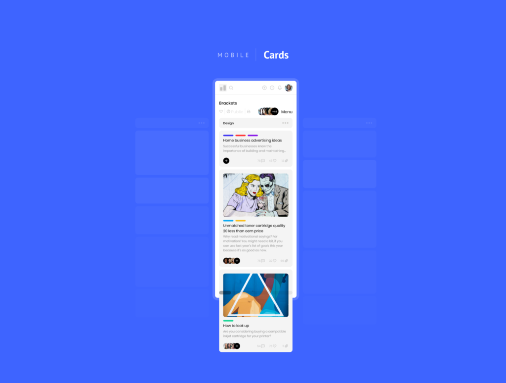 Trello Redesign Concept – Professional Template Kits, built for you