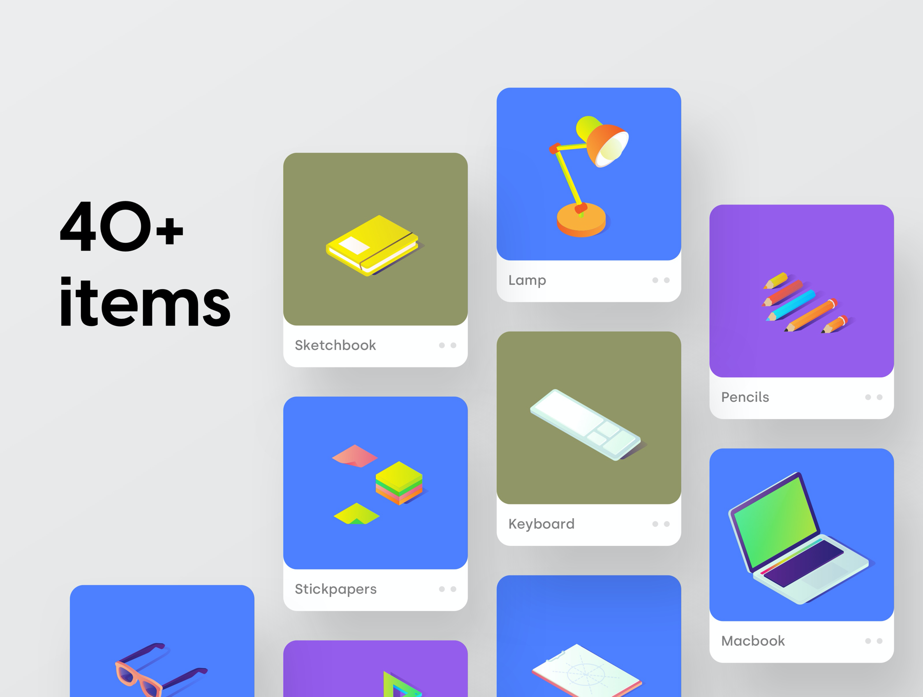 Free Isometric illustrations – Professional Template Kits, built for you